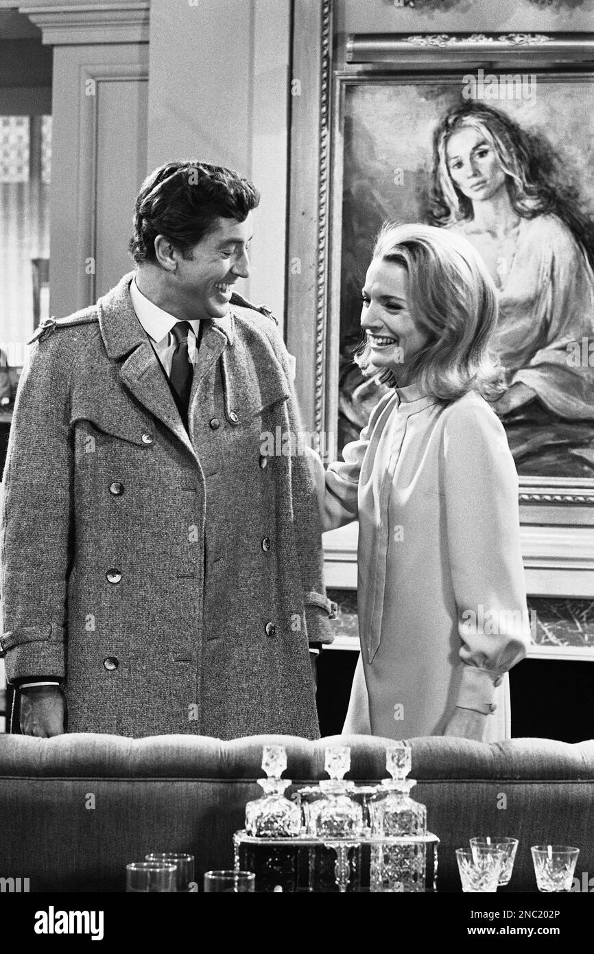 Actor Farley Granger and actress Lee Bouvier, better known as Princess ...