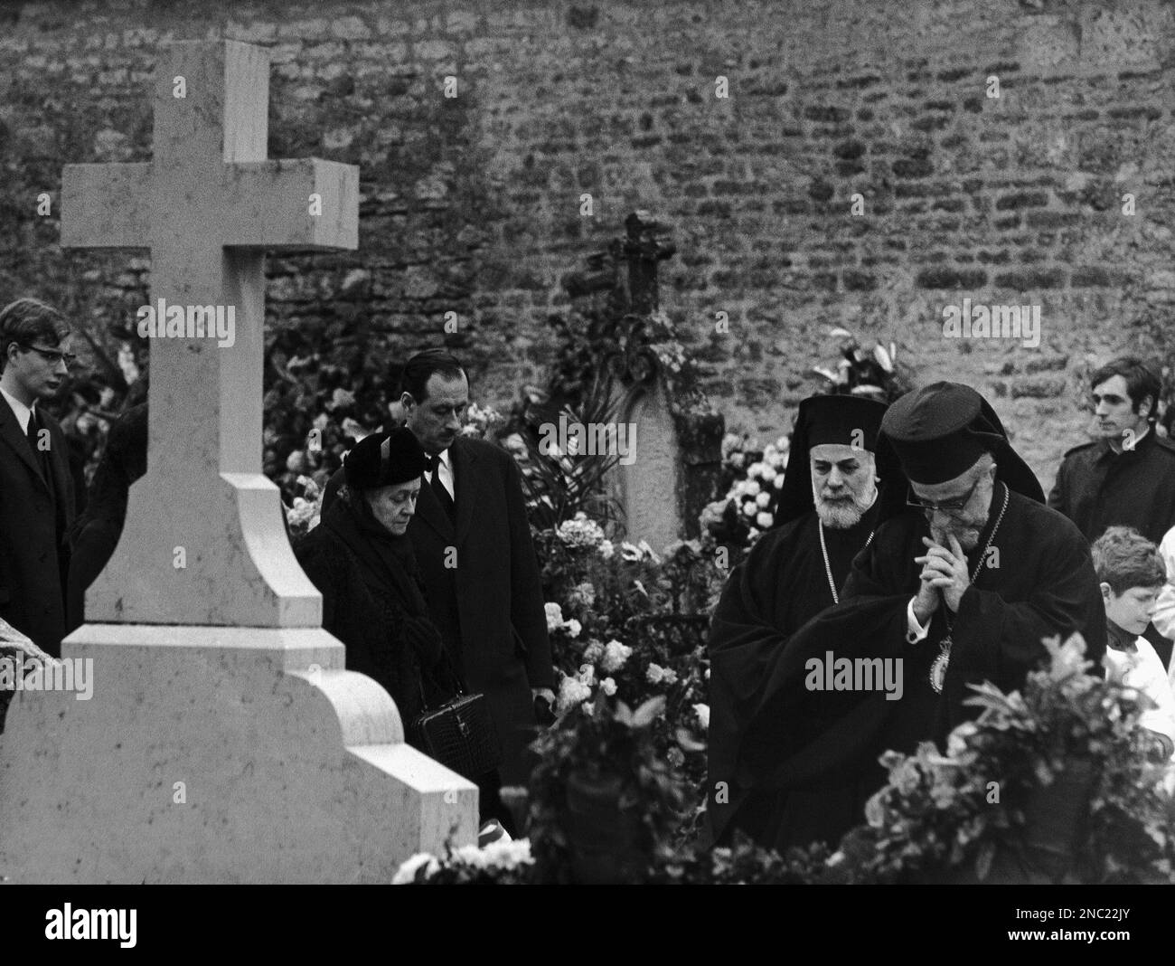 Special envoys of the Archbishop of Constantinople, two Greek Orthodox ...