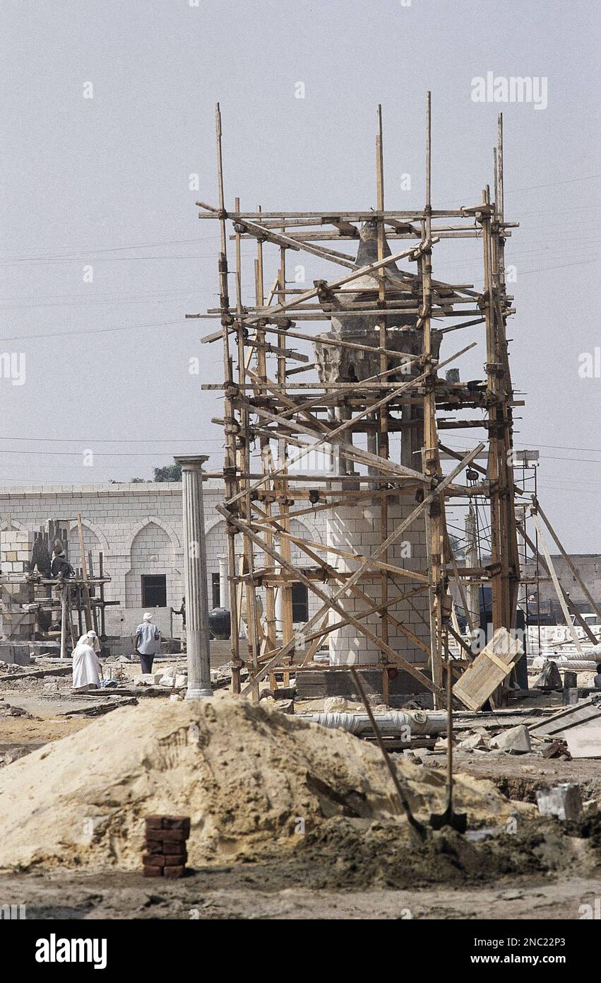 Restoration of the Citadel in Cairo, Egypt on August 3, 1983. (AP Photo ...