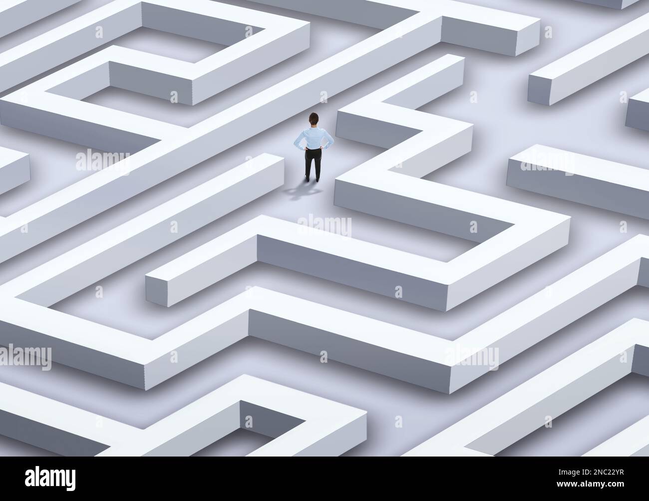 Labyrinth inside brain hi-res stock photography and images - Alamy