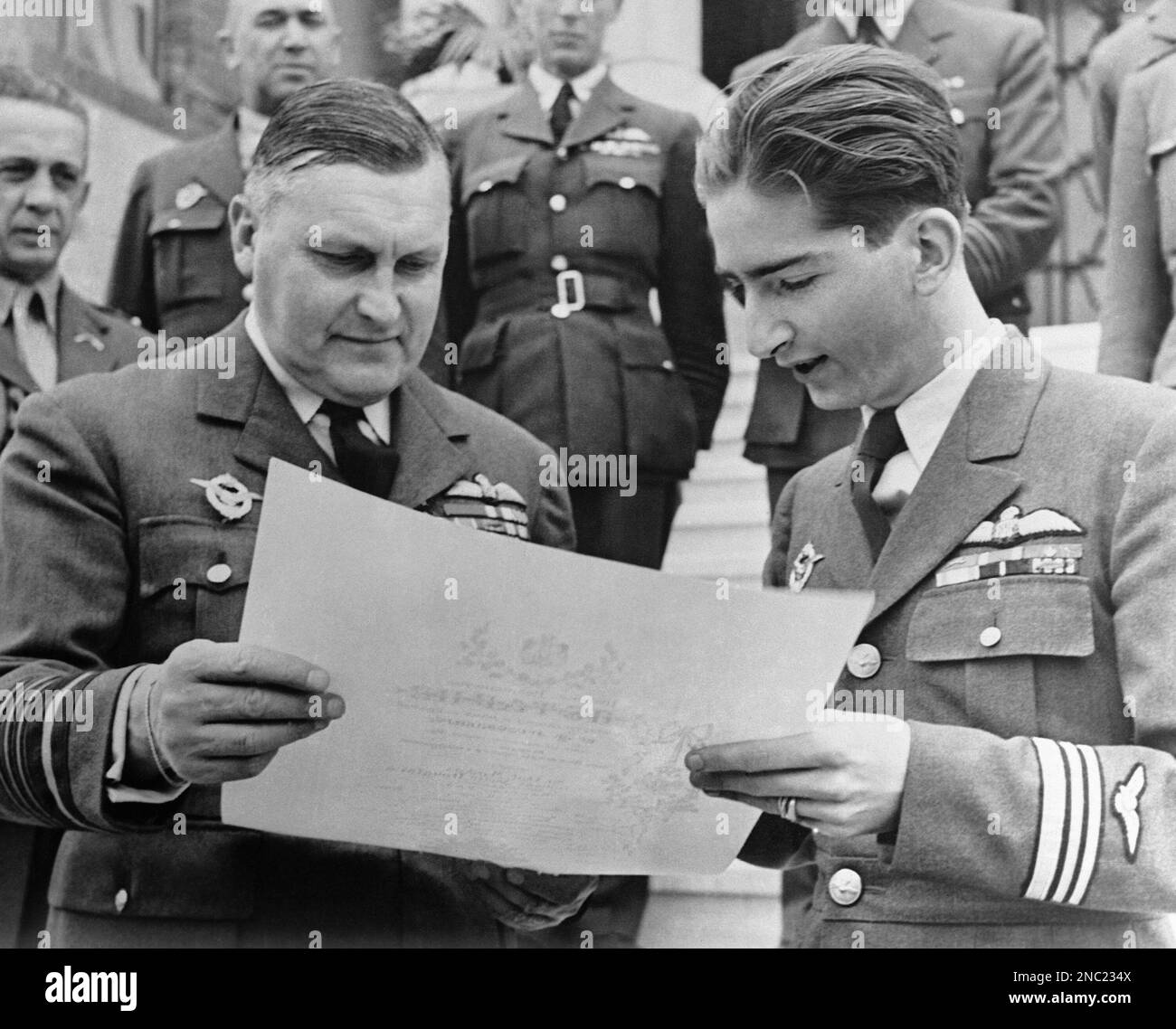 Air Chief Marshal Sir Sholto Douglas, new chief of Coastal Command, was ...