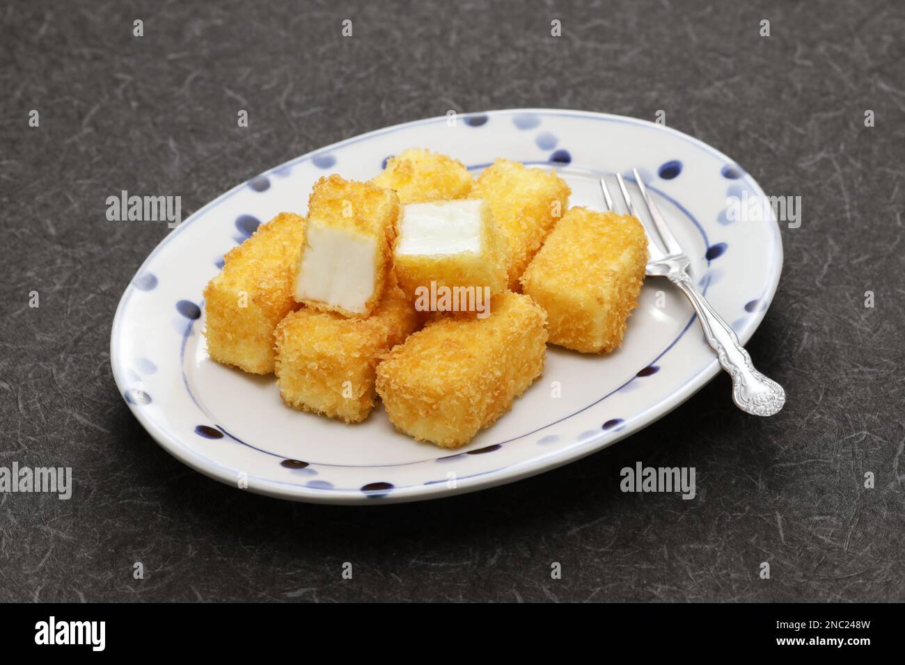 crispy fried milk, Chinese dessert Stock Photo - Alamy