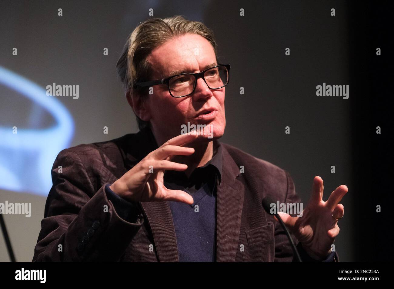 Stephen Woolley photographed during the Mark Kermode in 3D held at Bfi ...