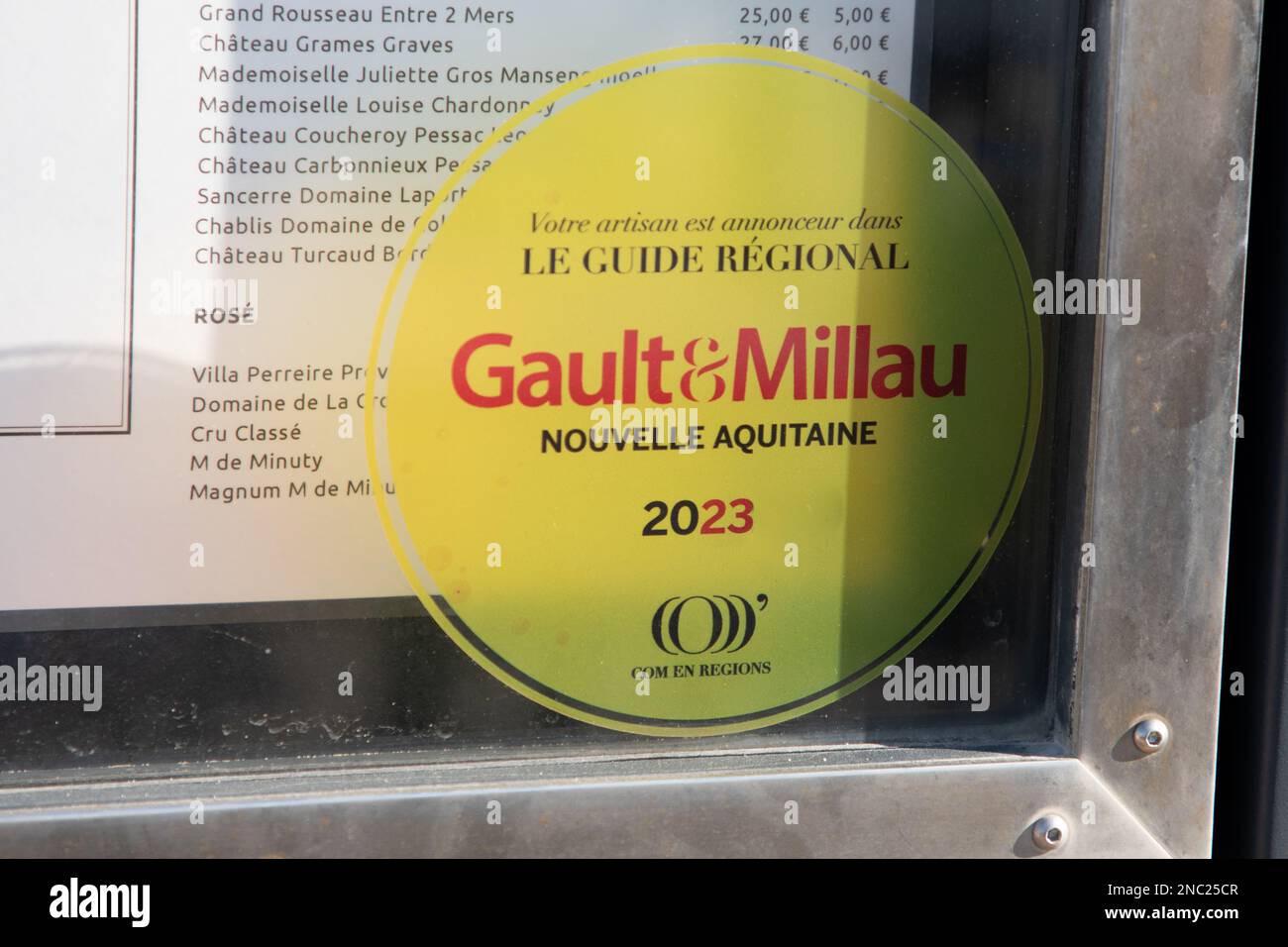 Bordeaux , Aquitaine France - 12 02 2023 : Gault & Millau logo brand ...