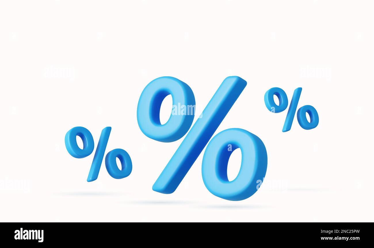 3d Percent sign Stock Vector Image & Art - Alamy