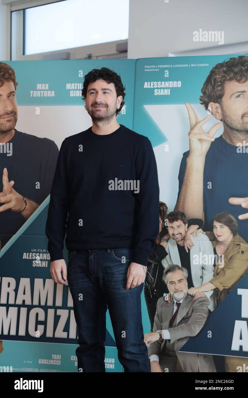 Photocall and press conference of the new film by Alessandro Siani ...