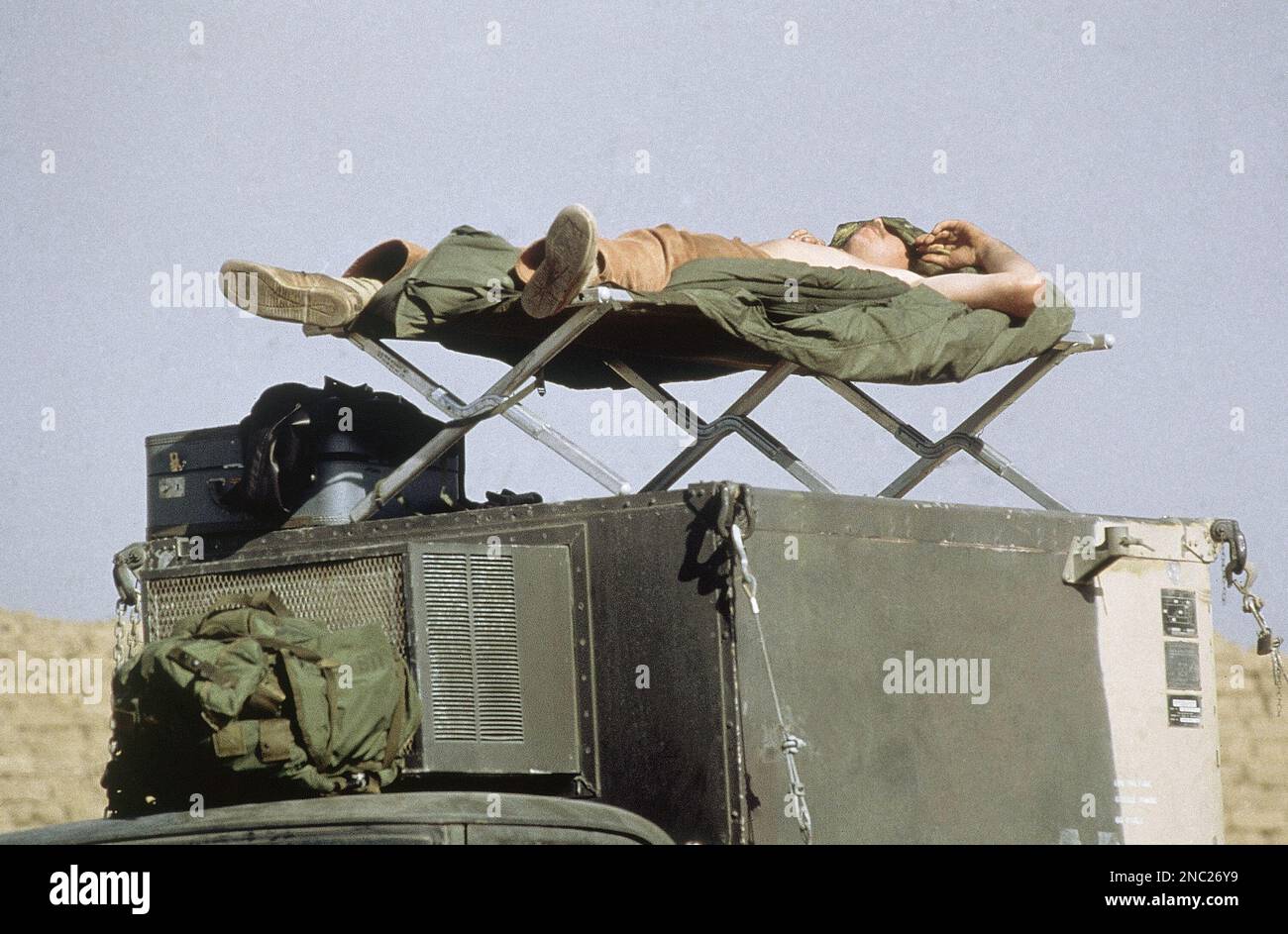 Operation Bright Stars at west air base in Cairo, Egypt on Nov. 8, 1981, involving U. S. and ...