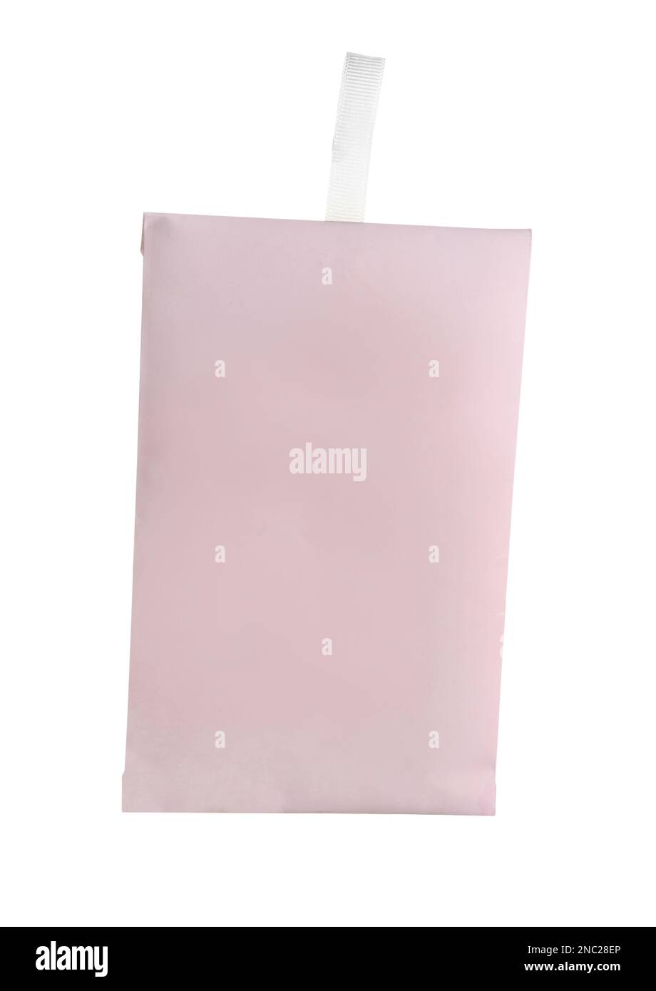 Paper scented sachet isolated on white background Stock Photo - Alamy
