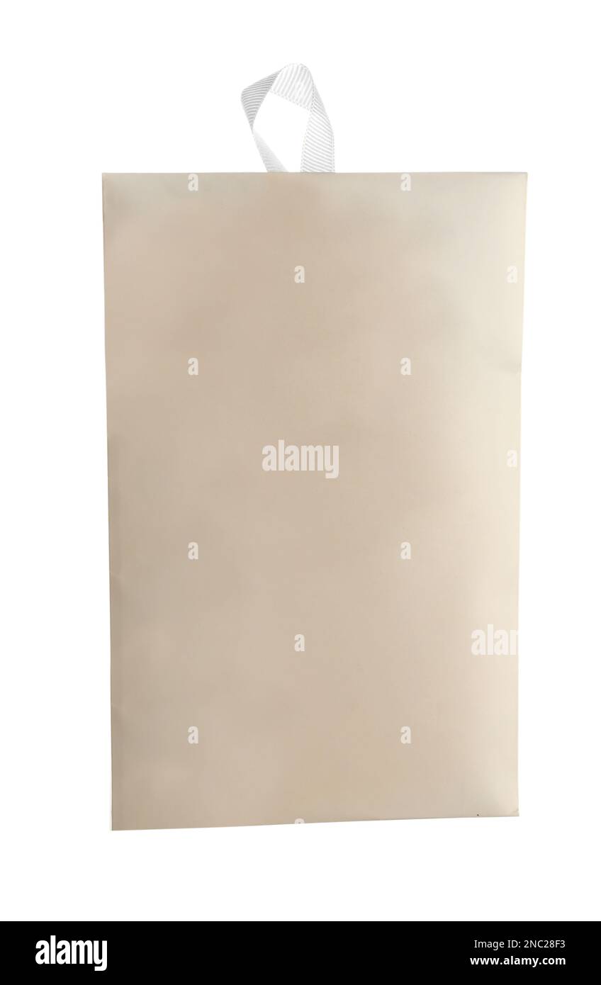 Paper scented sachet isolated on white background Stock Photo - Alamy