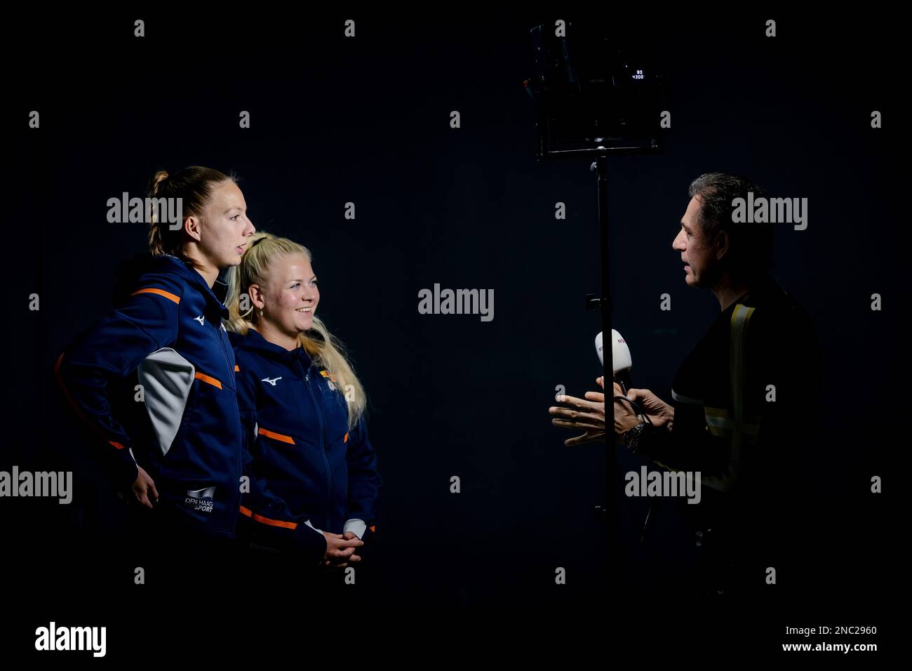 THE HAGUE - Katja Stam and Raisa Schoon of Beach Volleyball Team ...