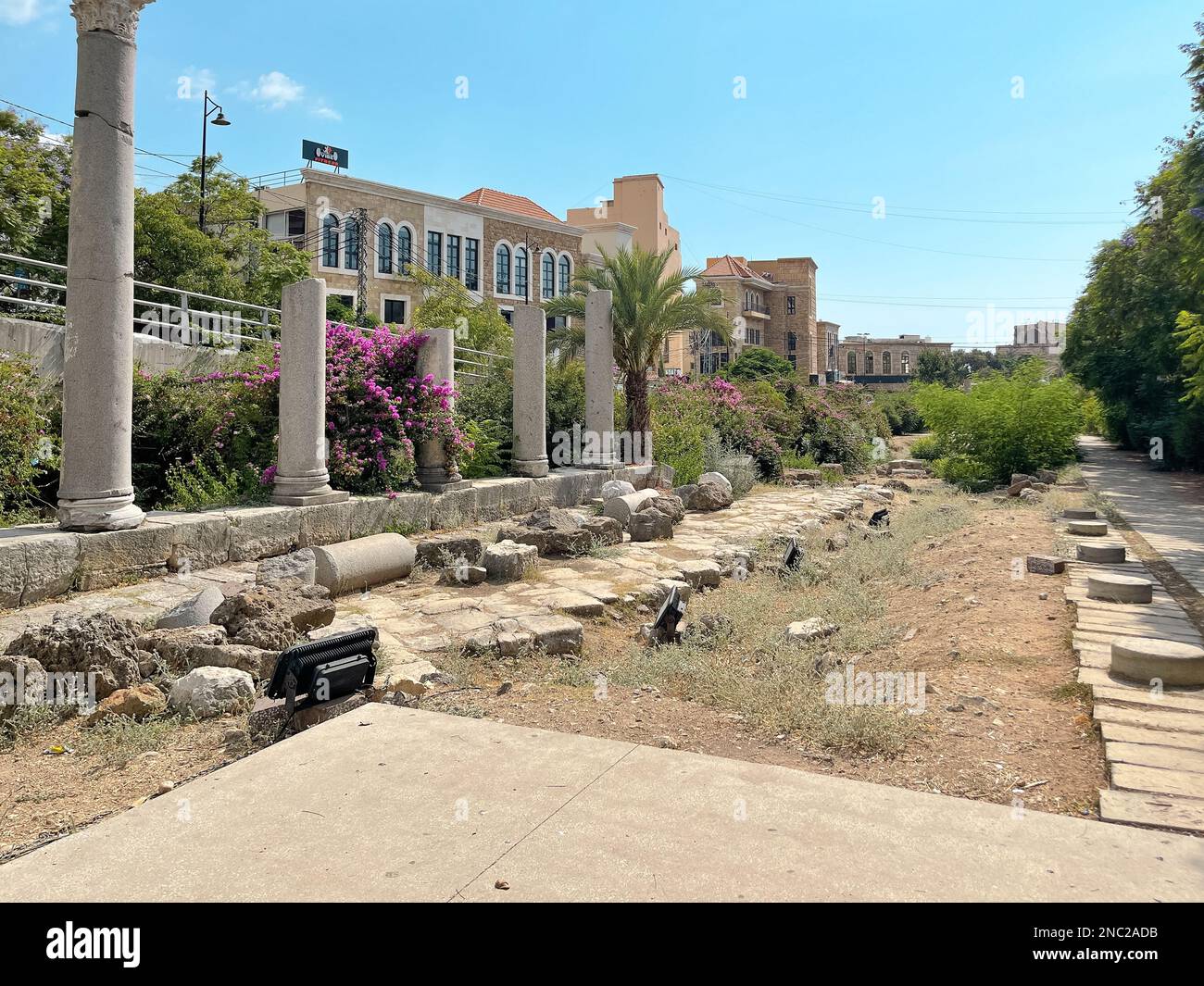 Famous and Historic Mediterranean Coastal Town Byblos, Lebanon ...