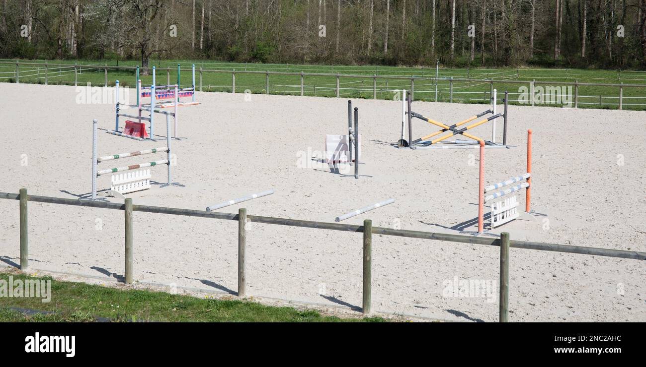 Circus horse jumping hi-res stock photography and images - Alamy