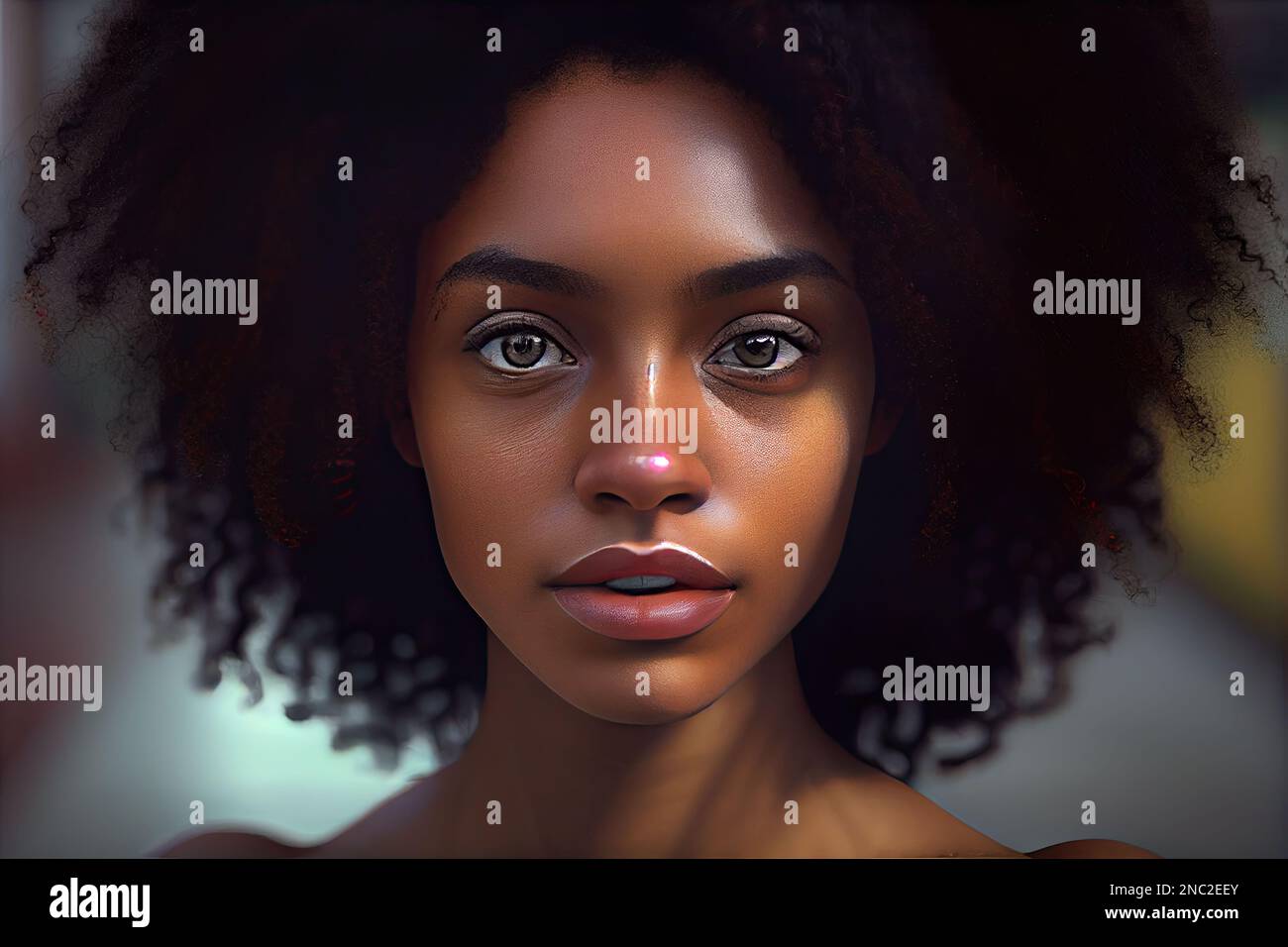 Woman ai portrait hi-res stock photography and images - Alamy