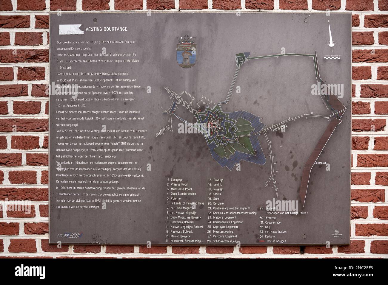 Bourtange village hi-res stock photography and images - Alamy