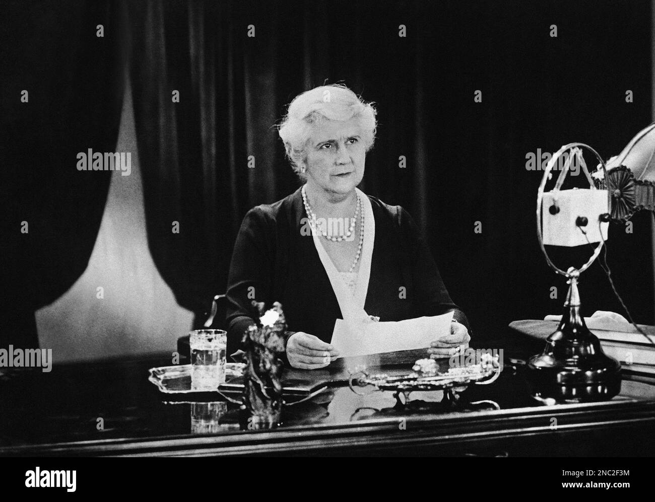 Frau Nikolaus von Horthy, wife of the Regent of Hungary, has been ...