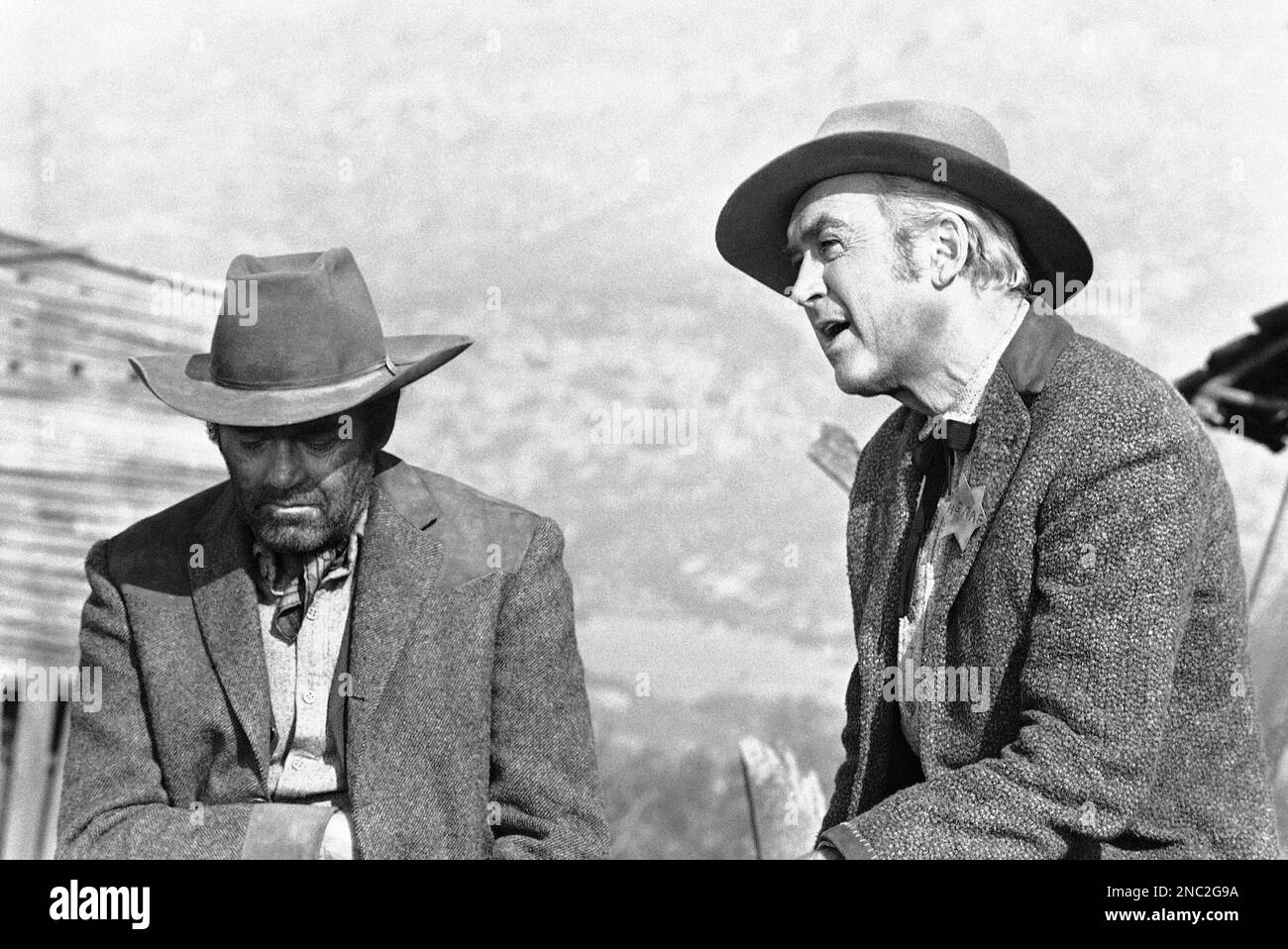 Jimmy Stewart, with 73 movies and 32 years of movie-making behind him ...