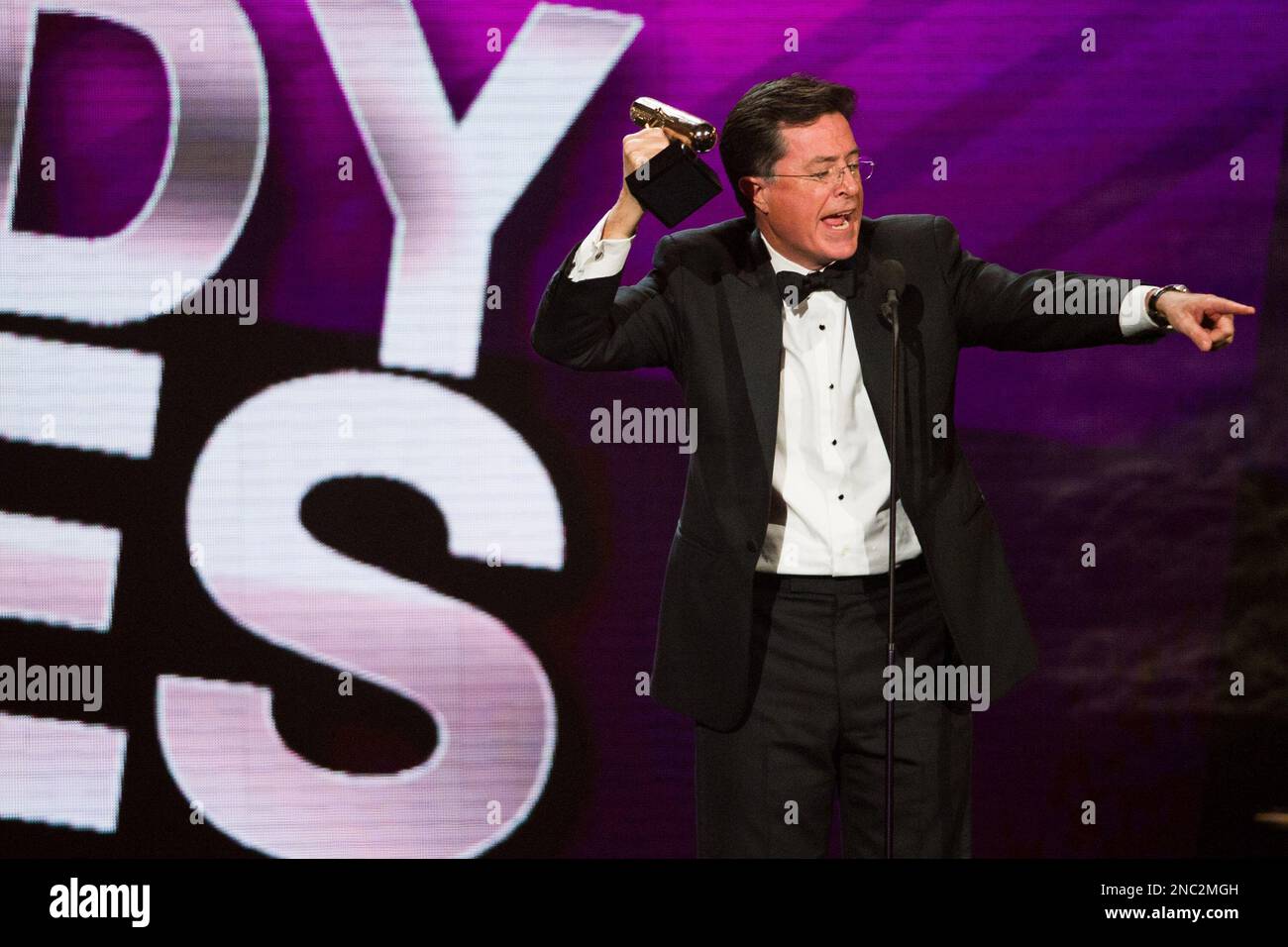 Stephen Colbert appears onstage at the “The Comedy Awards” presented by ...