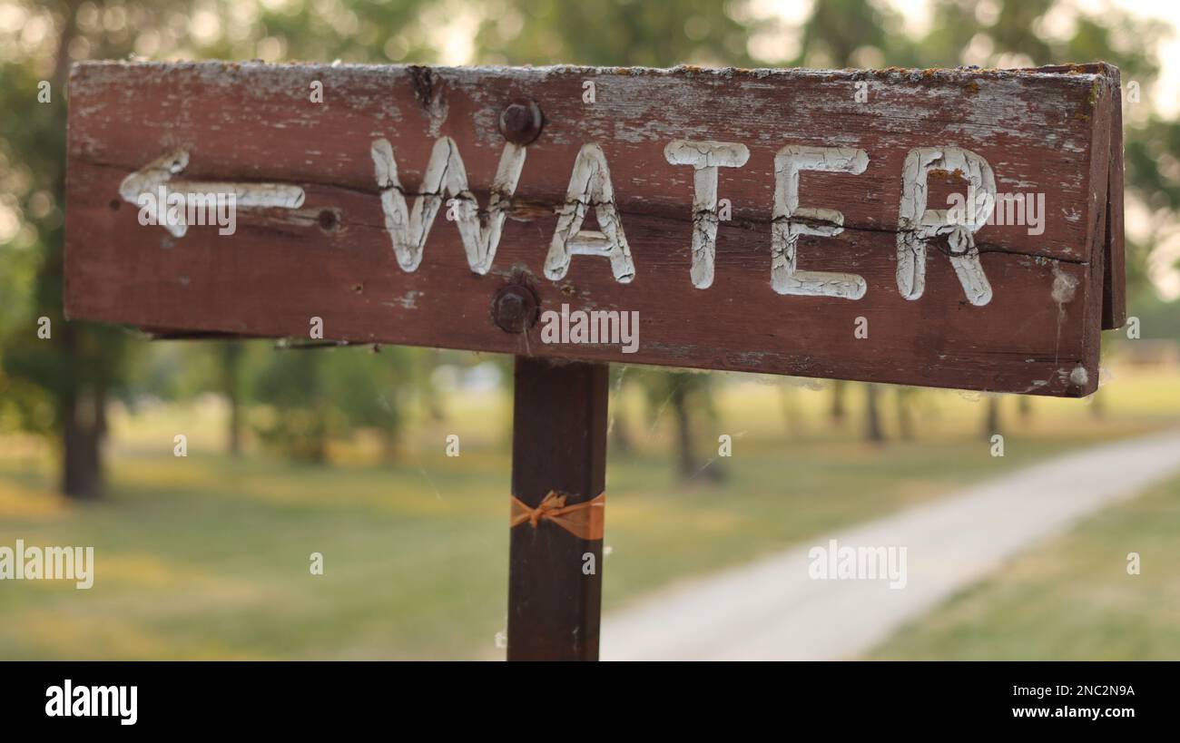 Brown road sign points hi-res stock photography and images - Alamy