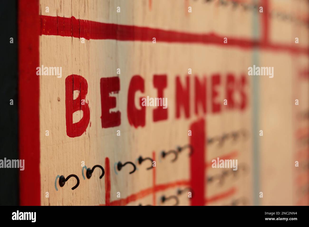 Handmade organizational chart with squares and hooks for beginners ...