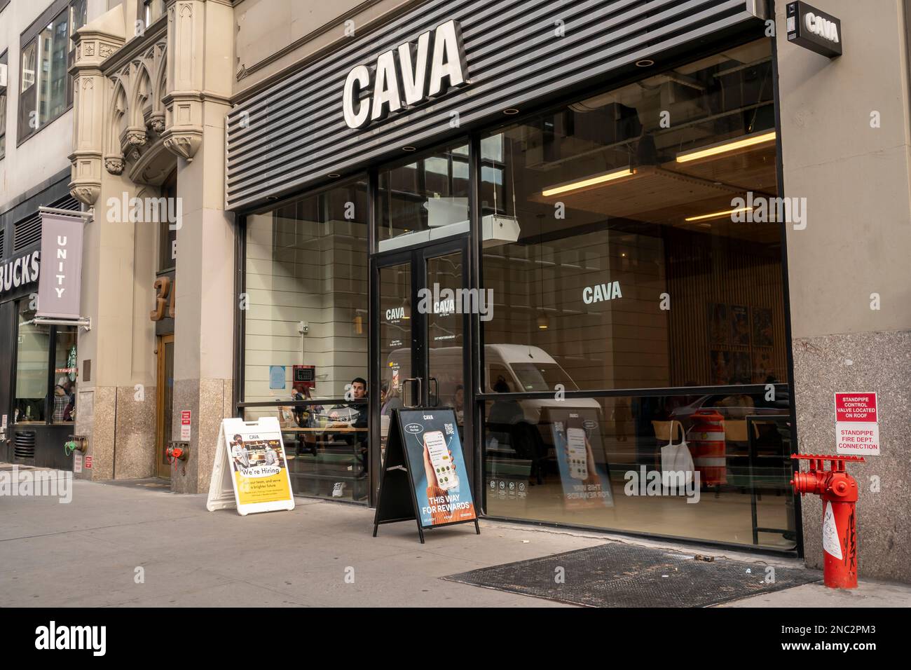 A branch of the Cava Grill chain of fast-casual restaurants in the ...
