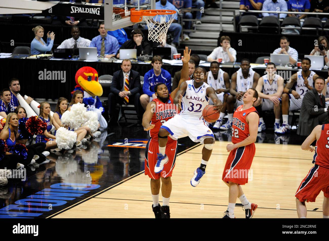Kansas' Josh Selby shoots during the second half of a Southwest ...