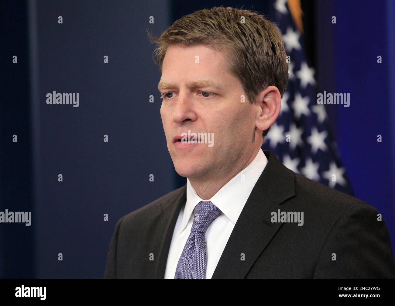 White House Press Secretary Jay Carney speaks during his daily news ...