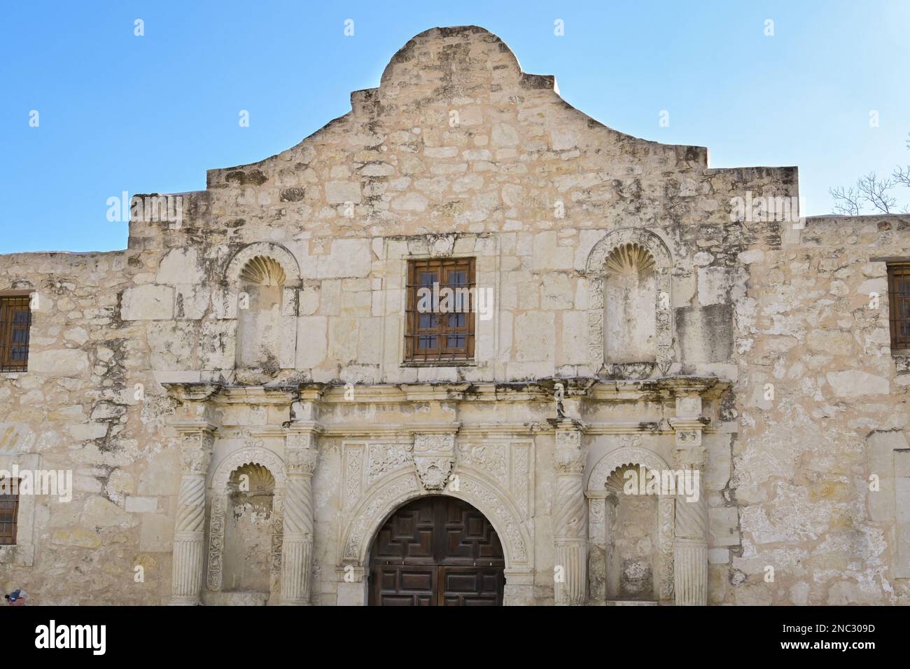 San Antonio, Texas, USA - February 2023: Front exterior view of the ...