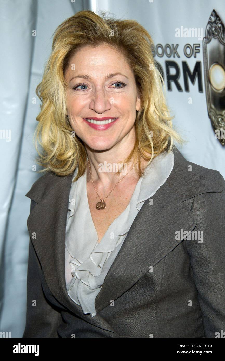 Edie Falco Arrives For The Opening Night Performance Of The Broadway