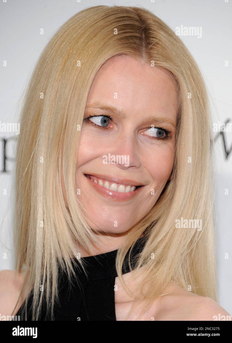 German model Claudia Schiffer attends the Metropolitan Opera's premiere ...