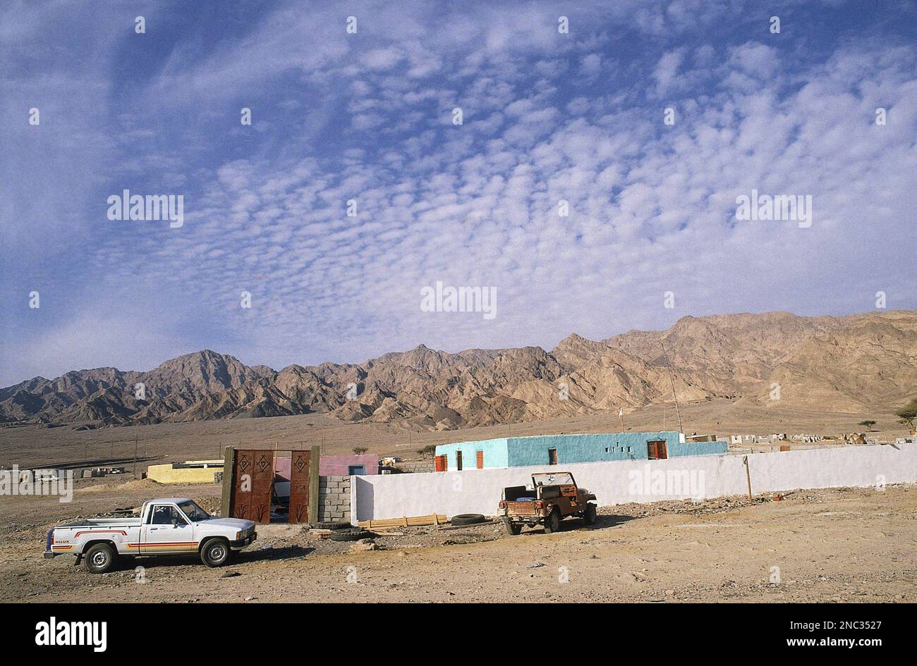Beduins of the Nuweiba Tarabin tribe on the Sinai coast in Nuweiba ...