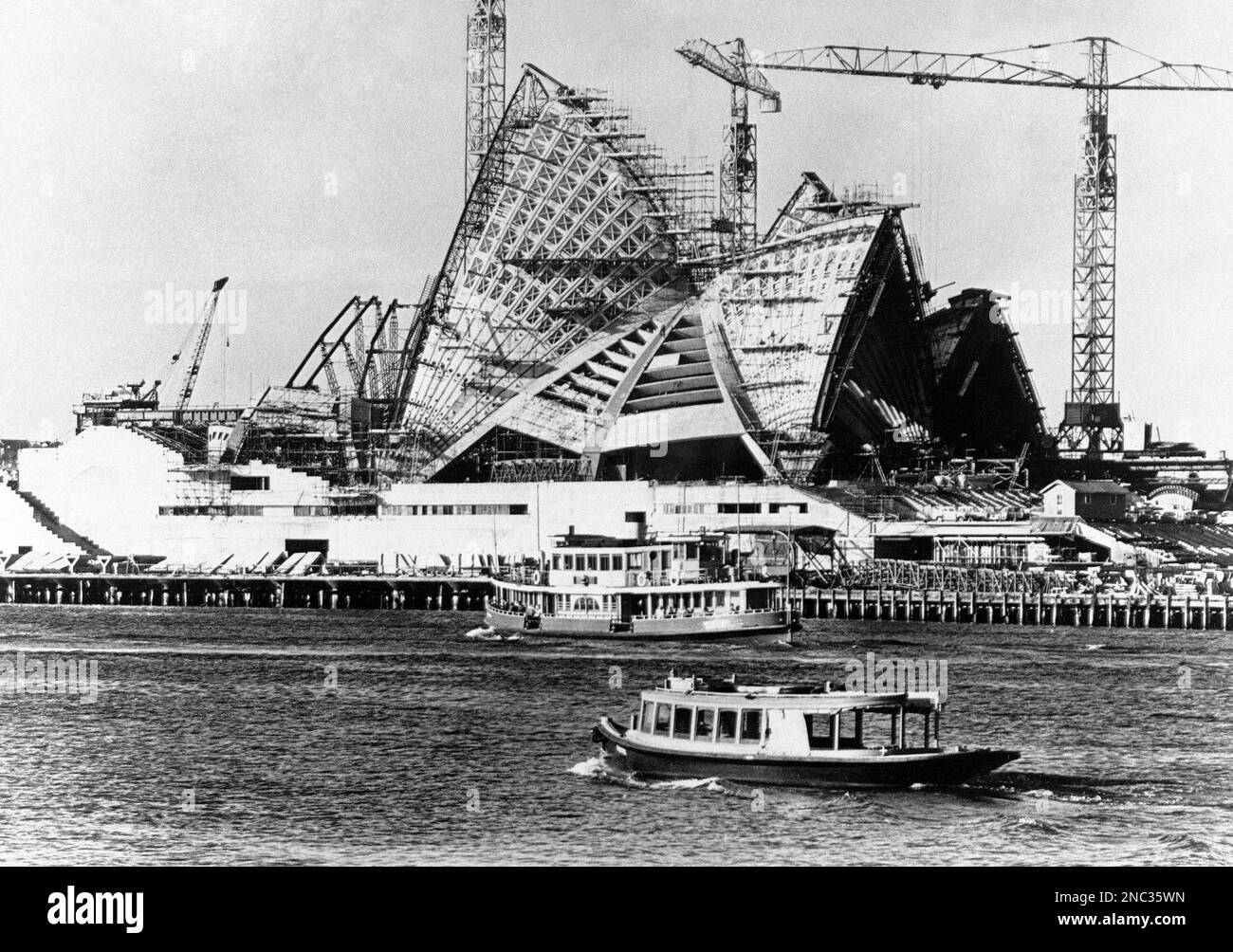 The sail-like shells that form the roof of Sydney’s massive Opera House ...