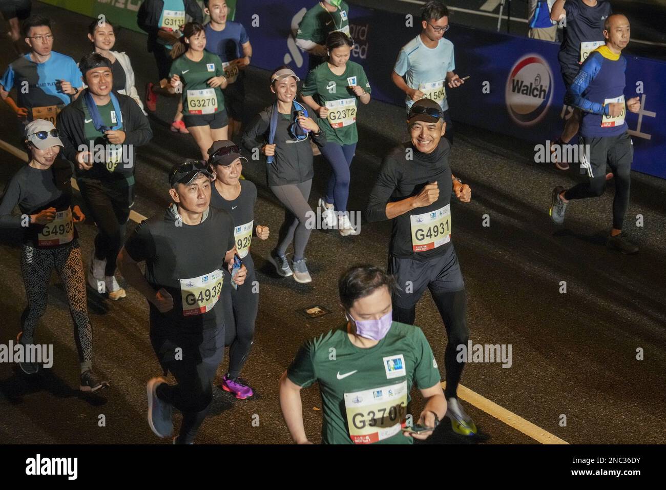 Standard Chartered Hong Kong Marathon 2023 / Actor Chow Yun-fat (no ... Standard Chartered Hong Kong Marathon 2023 / Actor Chow Yun-fat (no ...