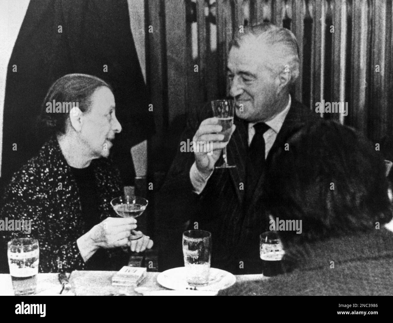 Italian film actor and director Vittorio De Sica made a trip to East ...