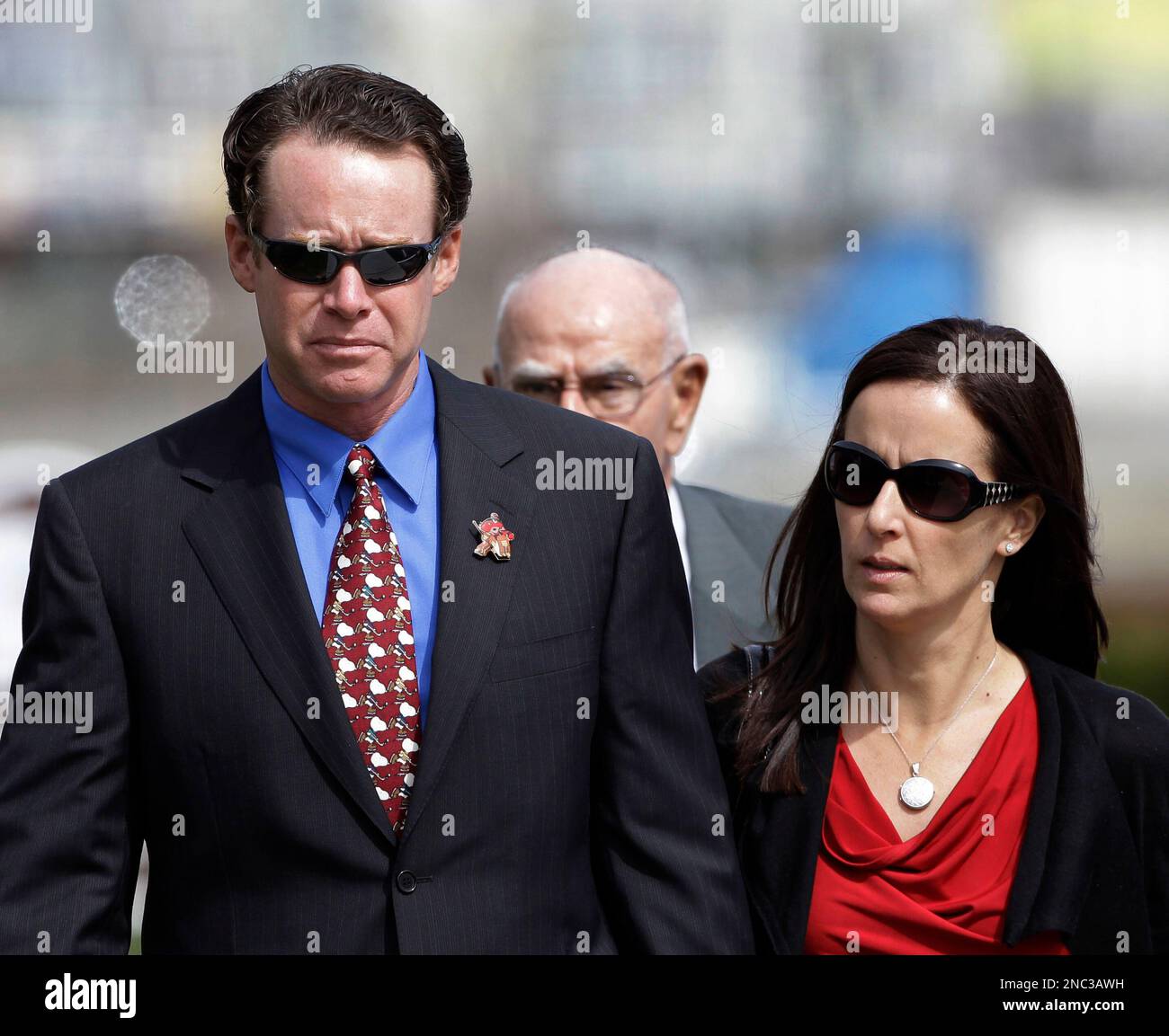 In this March 7, 2011 file photo shows Caroline and Alan DeWeese ...