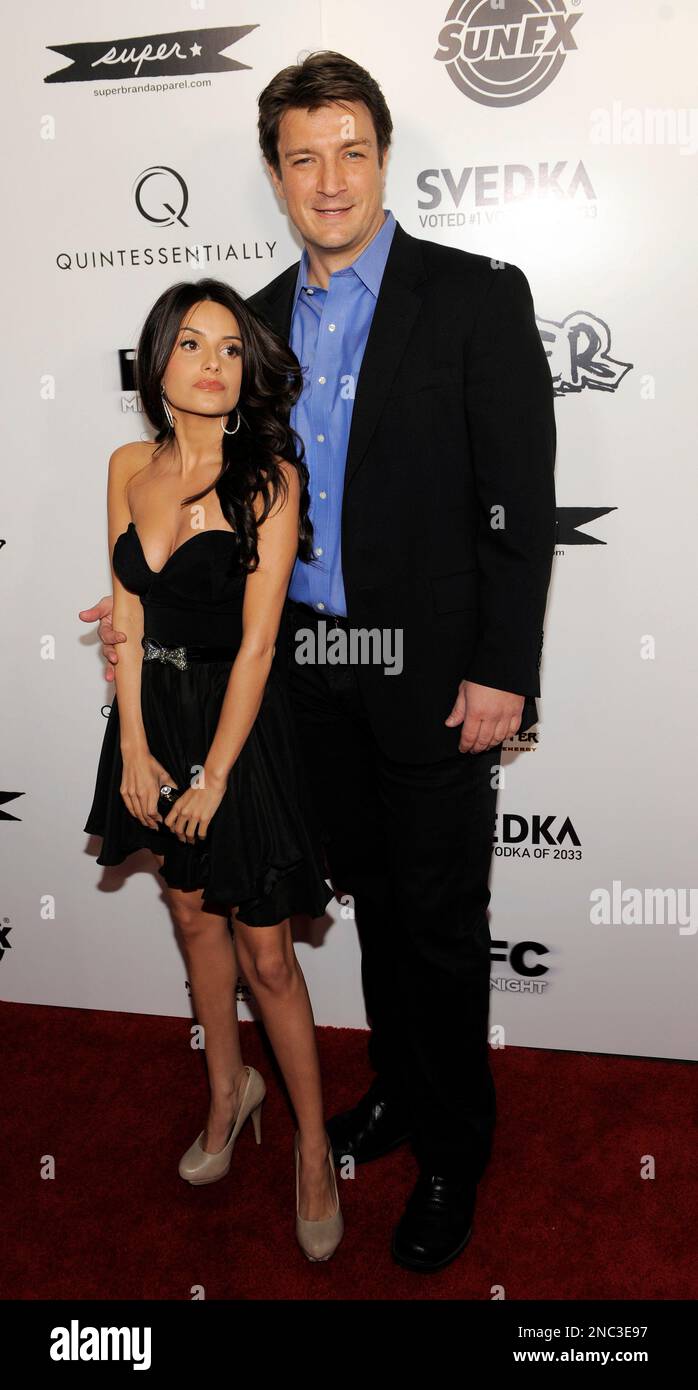 Nathan Fillion Girlfriend Mikaela Hoover