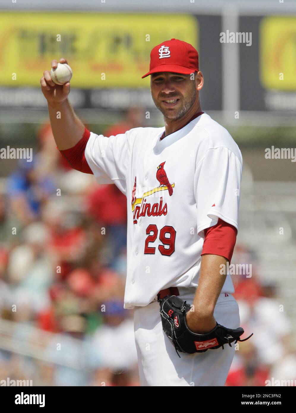 St. Louis Cardinals starting pitcher Chris Carpenter (29) during a ...