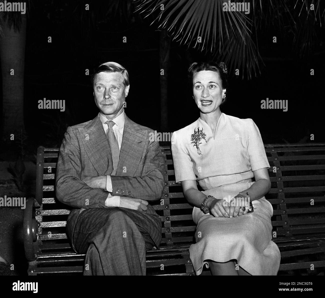 Duke and Duchess of Windsor at Nassau, Bahamas on August 19, 1940. (AP ...