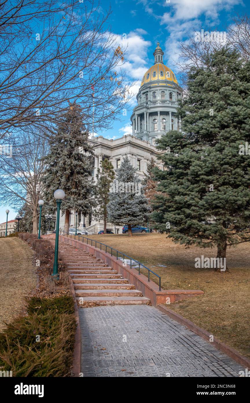 DENVER, COLORADO - FEBRUARY 2023: A beautiful view of a scenic ...