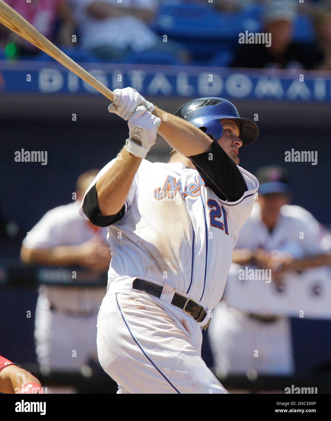 New York Mets' Lucas Duda (21) during a spring training baseball game ...