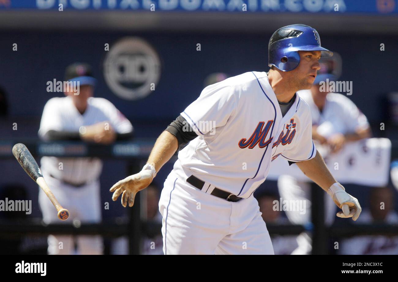 New York Mets' Josh Thole (30) during a spring training baseball game ...