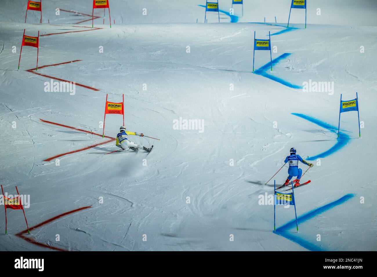 Courchevel, France. 14th Feb, 2023. Alpine Skiing: World Championship ...