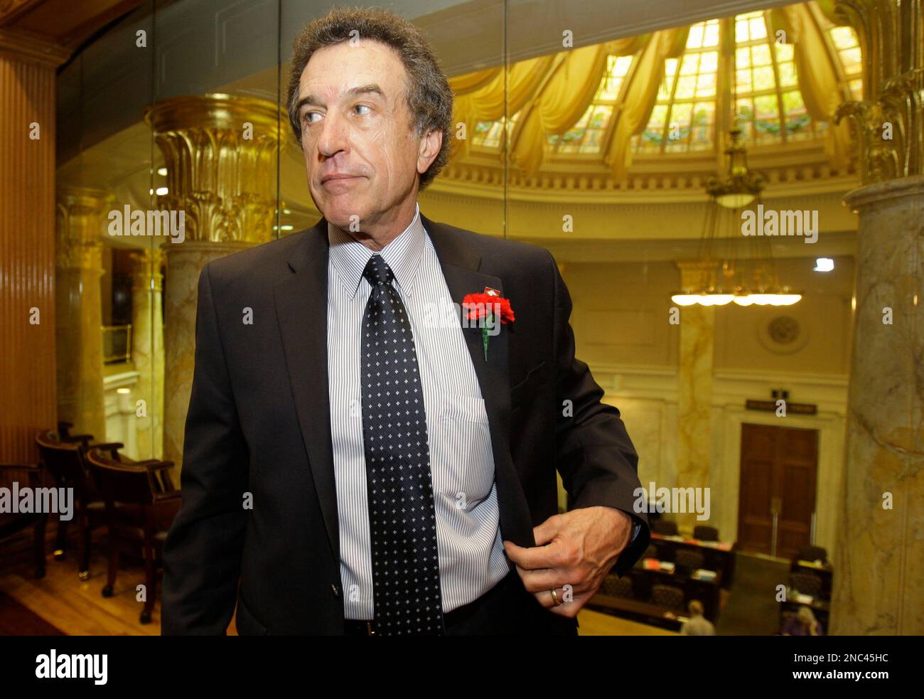 Arkansas House Speaker Rep. Robert Moore, D-Arkansas City, speaks to ...