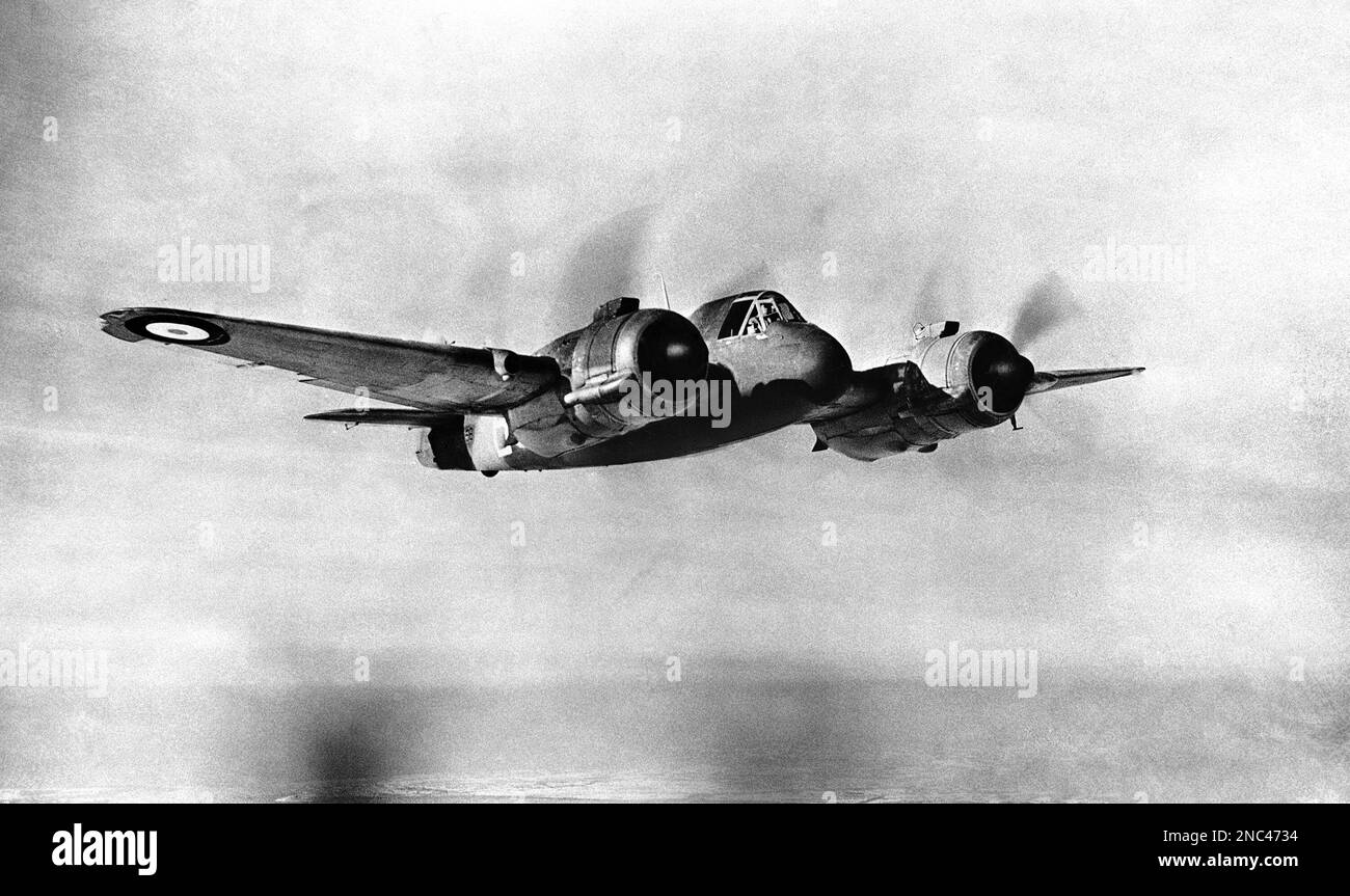 The twin engined Bristol Beaufighter, from the same designer as the ...