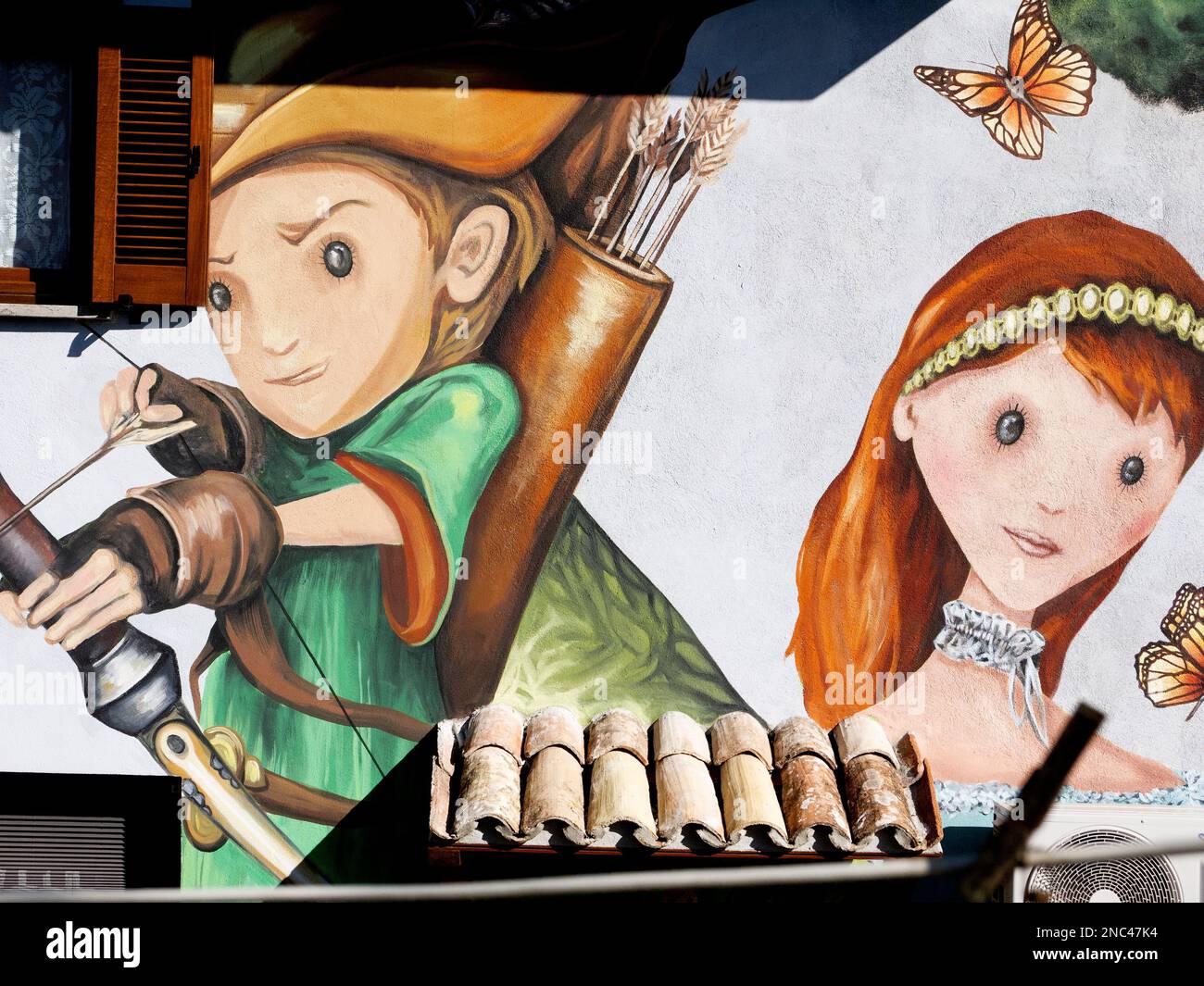 Sant'Angelo di Roccalvecce (Italy, Viterbo), also called the "land of ...