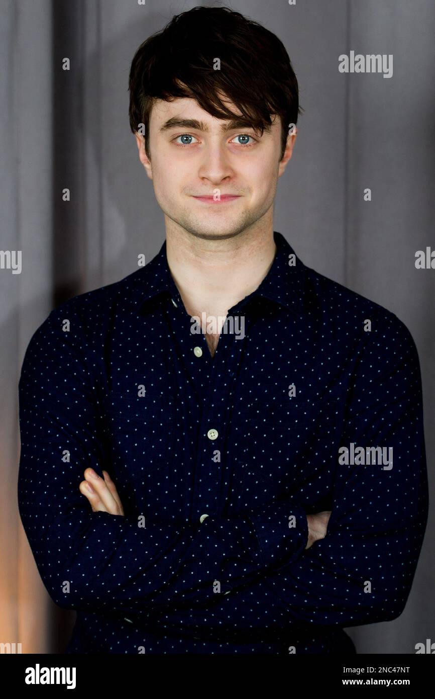 Daniel Radcliffe poses for a portrait in New York, Thursday, March 17 ...