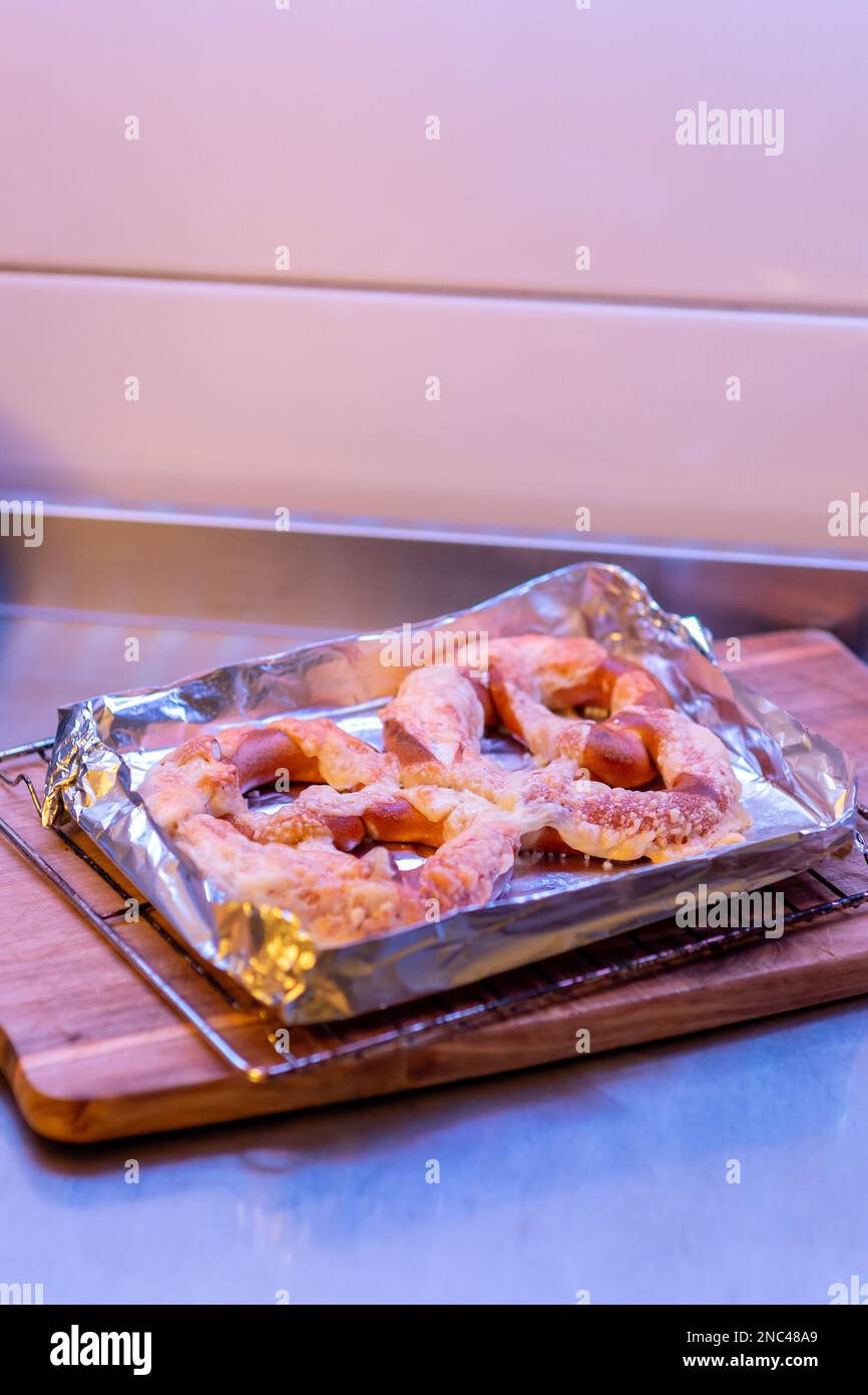 Bavaria pastry pretzel snack hi-res stock photography and images - Alamy