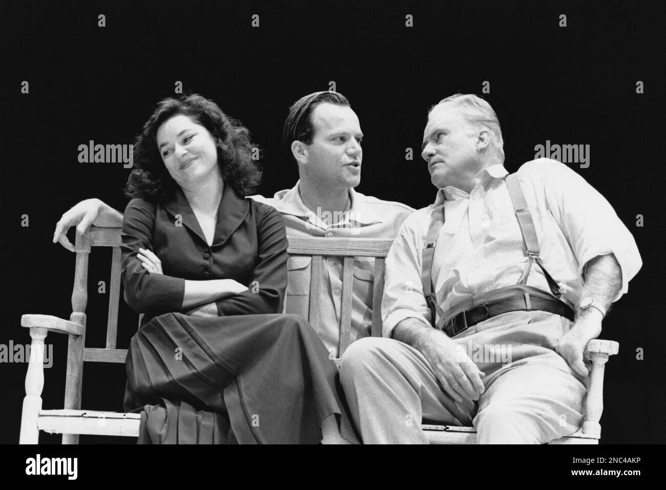 l-r: Suzan Sylvester (Ann Deever), Matthew Marsh (Chris Keller), Ian ...