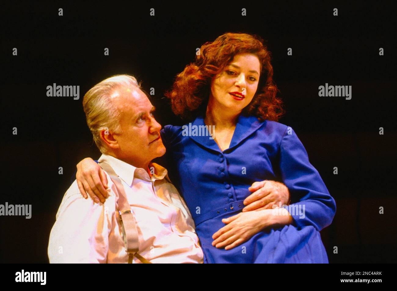 Ian Bannen (Joe Keller), Suzan Sylvester (Ann Deever) in ALL MY SONS by ...