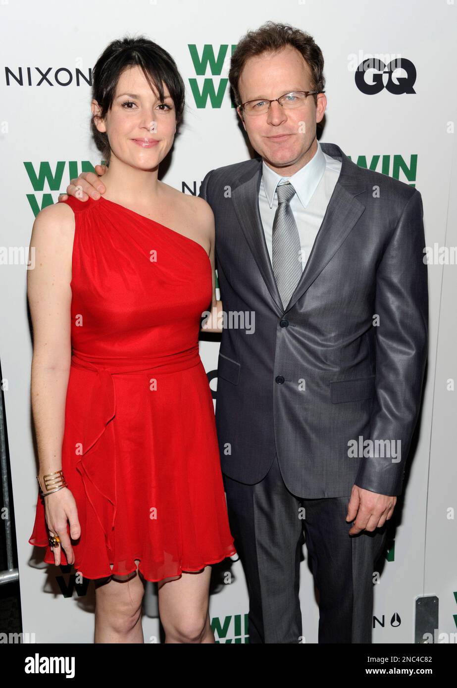 Actress Melanie Lynskey and writer / director Tom McCarthy attend the ...