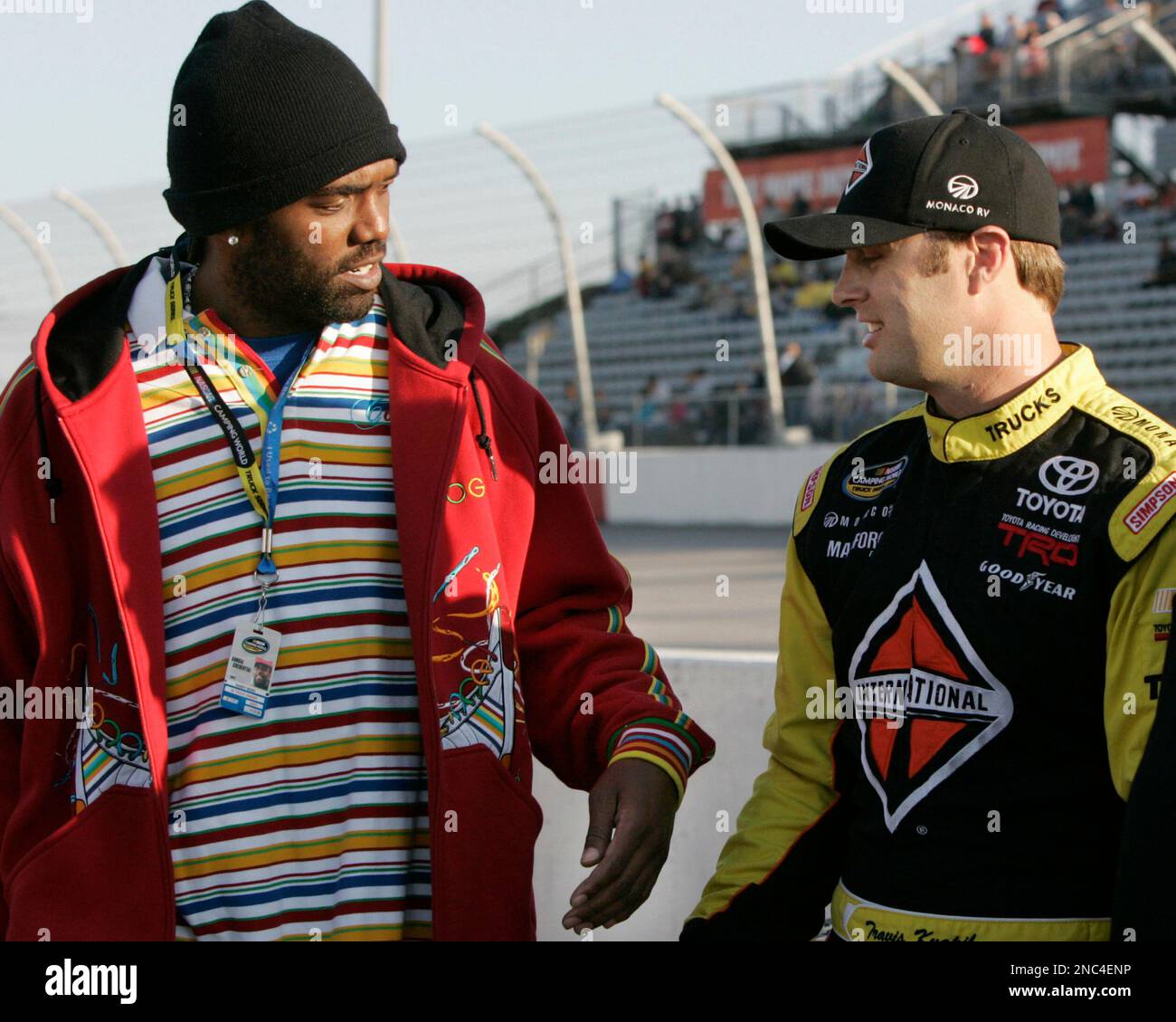 In this Saturday, March 12, 2011, photo, NFL football wide receiver ...